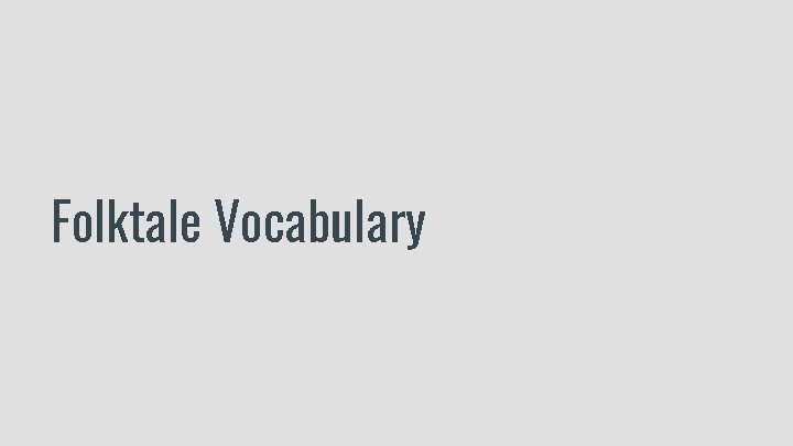 Folktale Genres Foldable Lesson 24 Folktale A story