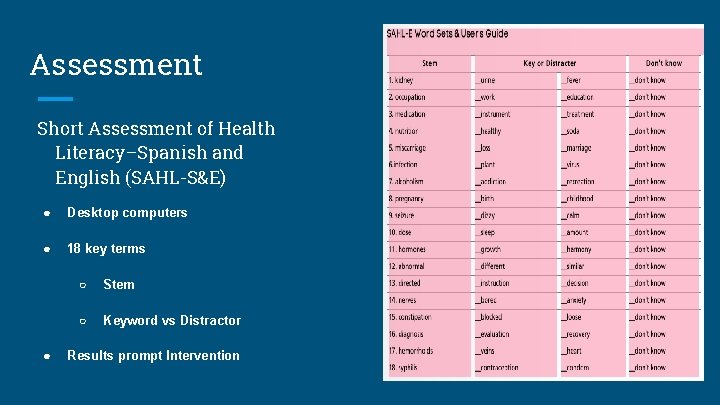 Evidence Based Practice Health Literacy Julia Picou Health