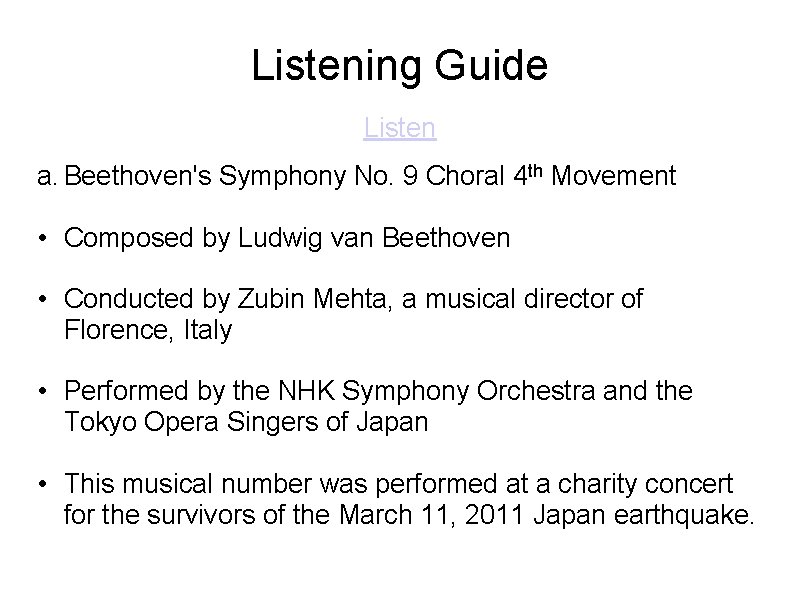 Ludwig van Beethoven and the Ninth Symphony Background