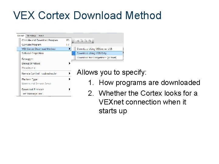Introduction to Programming Developed in collaboration with ROBOTC