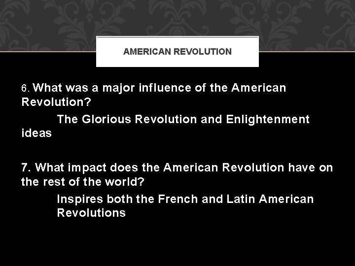 UNIT 7 TEST REVIEW Study Study ABSOLUTE RULERS