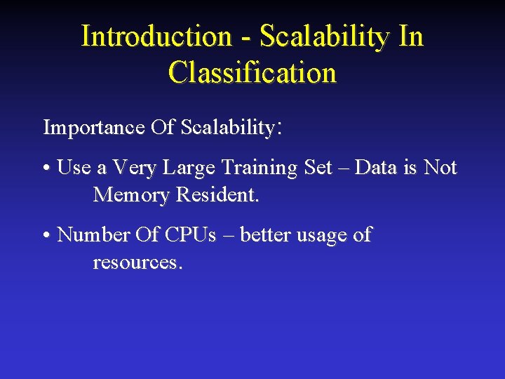 Scalable Mining For Classification Rules in Relational Databases
