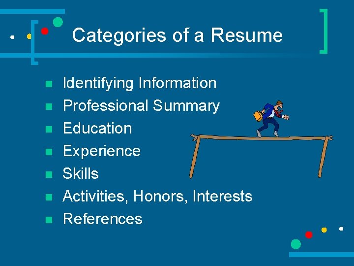 Building a Resume That Gets Attention Resume Quiz
