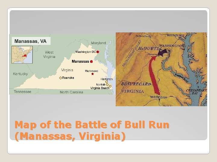 First Battle of Bull Run July 21 1861