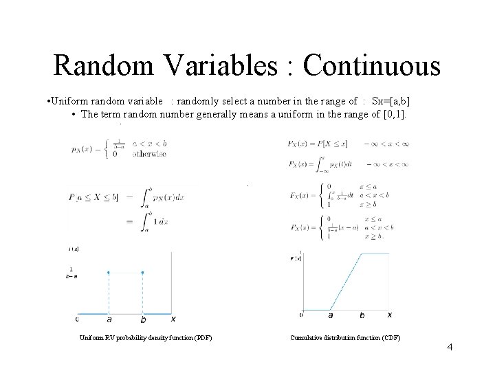 ProbabilityStatistics Review A random experiment Outcome varies in