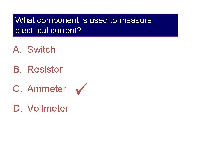 Simple Electrical Circuits Lesson 2 The Basics Recap