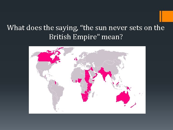 IMPERIALISM Unit Questions What is imperialism Who benefitted