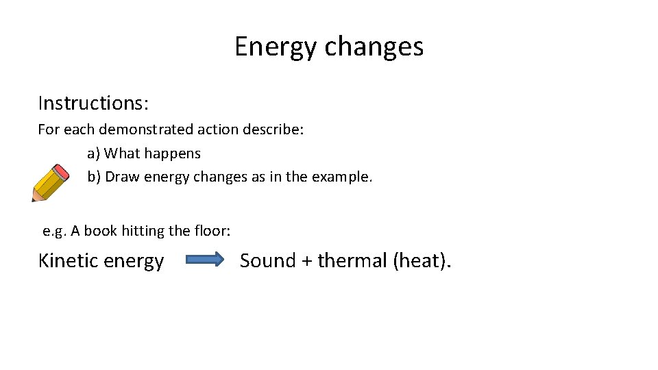 Energy L 1 Introduction to Energy Learning Objectives