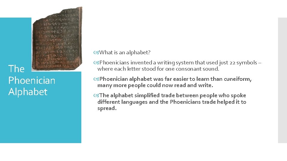 Bell Ringer 16 How did the Phoenicians gain