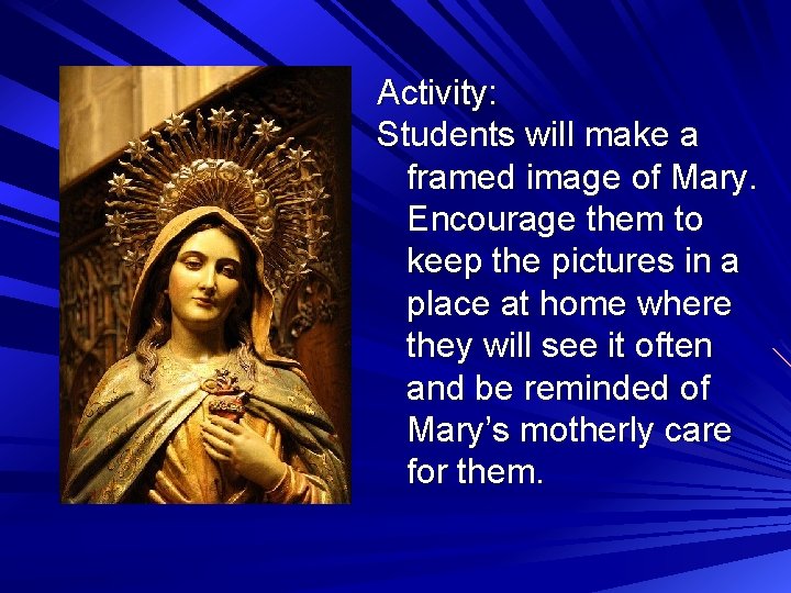 The Blessed Virgin Mary The Mother of God