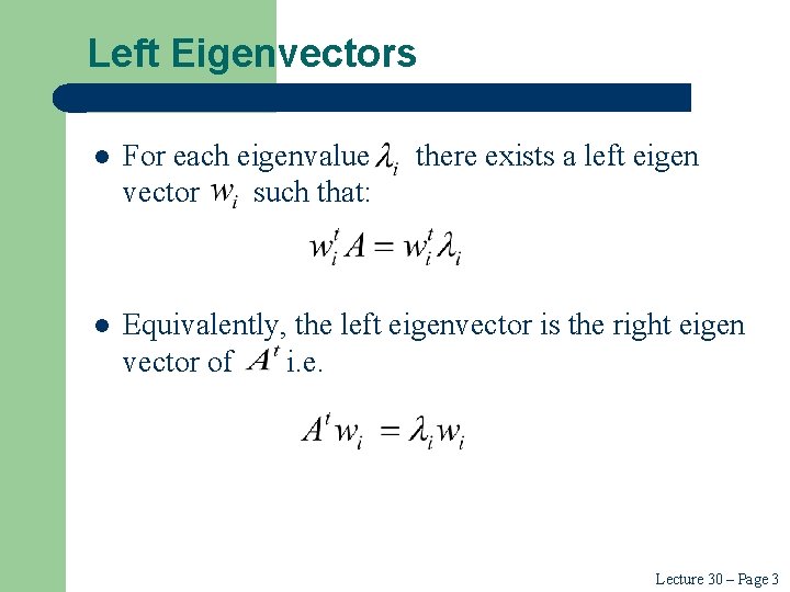 ECE 576 POWER SYSTEM DYNAMICS AND STABILITY Lecture