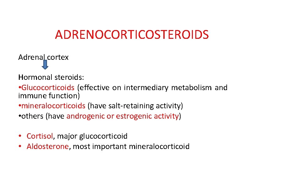 Adrenocorticostreoids Adrenocortical Antagonists Ebru Arioglu Inan Ph D