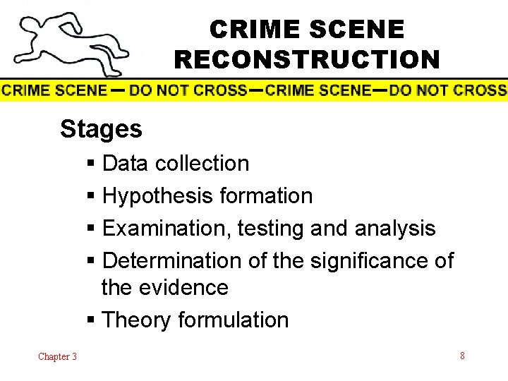 Chapter 3 THE CRIME SCENE CORPUS DELICTI Body