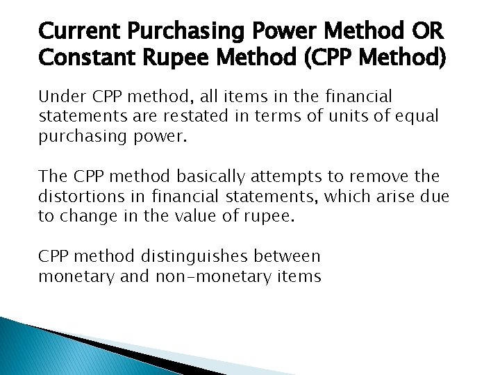 Inflation Accounting Kamalpreet kaur Assistant professor GCCBA42 Chandigarh