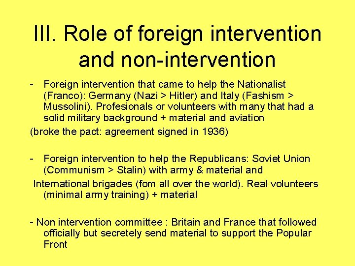 I General political background Before 1923 Spain a