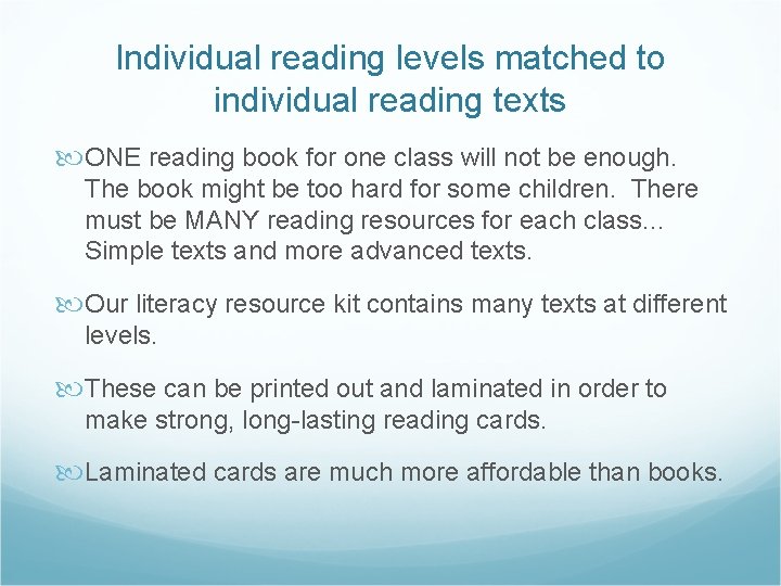 Equipping Literacy Assistants Running Records and book leveling