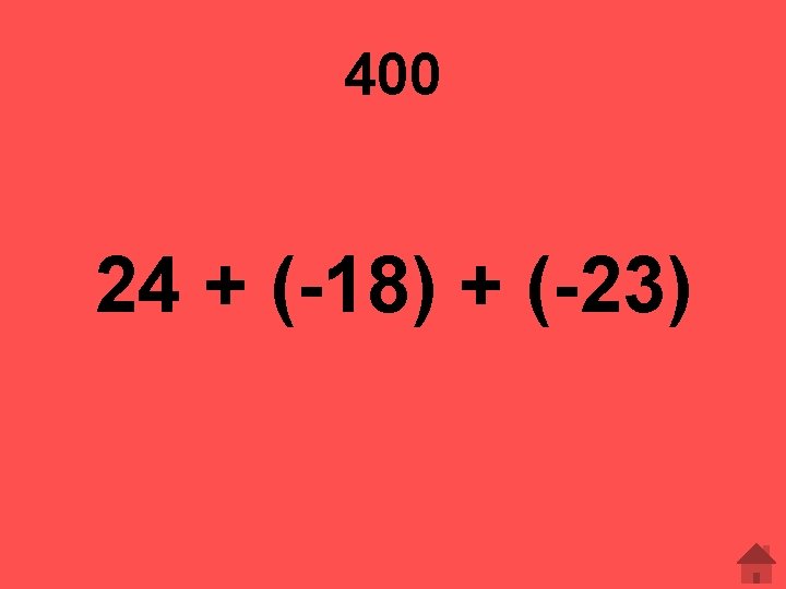 Jeopardy Addition Subtraction Multiplication Division Word Problems 100