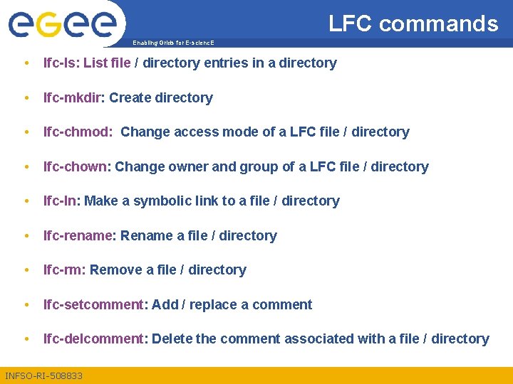 Enabling Grids for Escienc E Laboratory Handson using