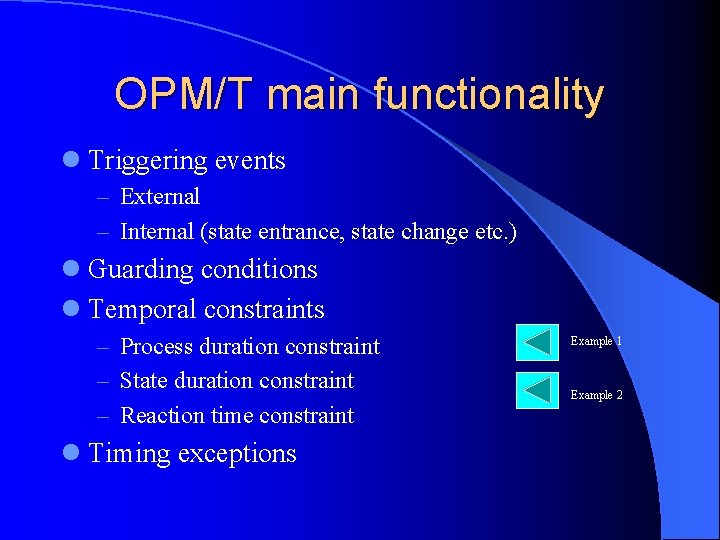 Modeling Exceptions in Real Time Systems through ObjectProcess