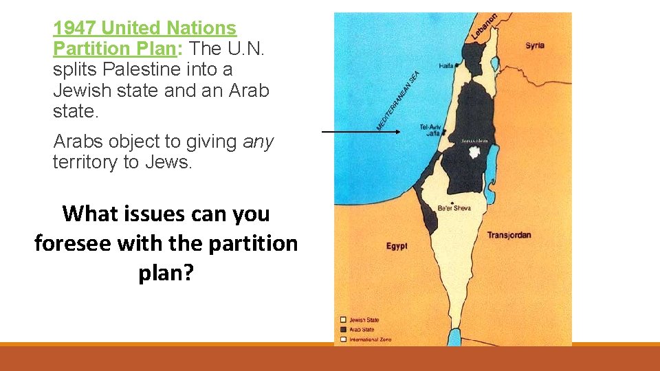 The Establishment of Israel A BRIEF HISTORY Turn