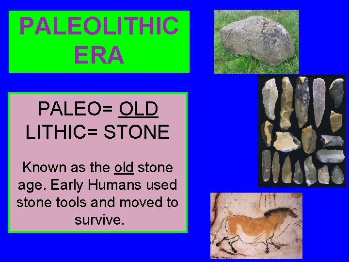 Early Humans Visual Vocabulary HOMINID An early ancestor