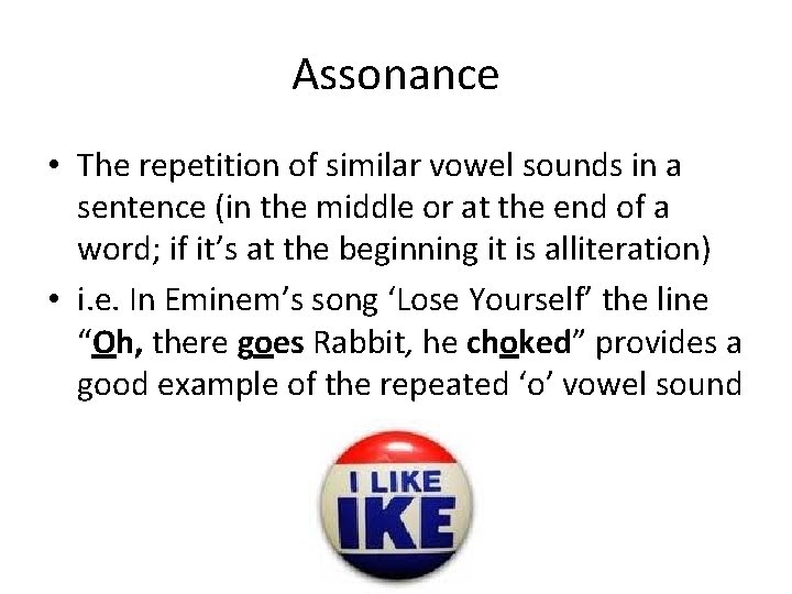 Literary Devices Abnormal Word Order gives variety and