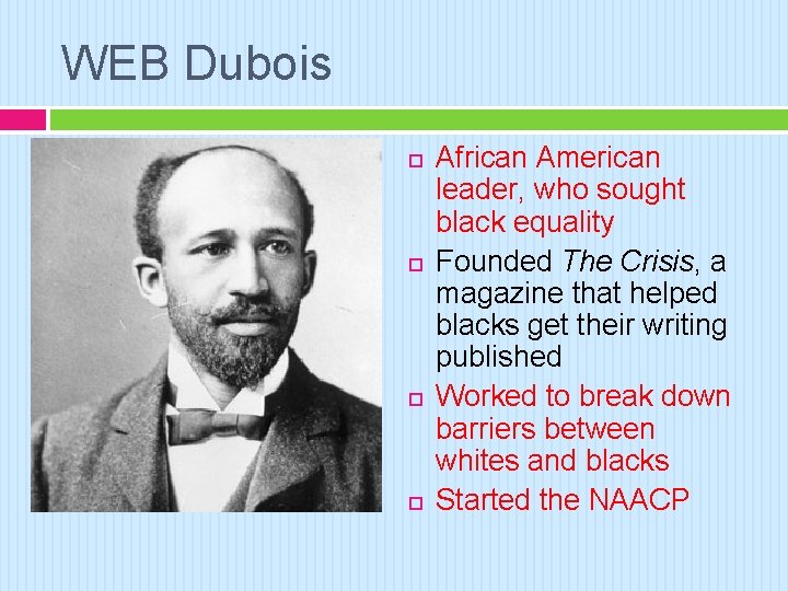 NOTES 4 5 AFRICANAMERICAN LIFE 1865 1920 OBJECTIVE