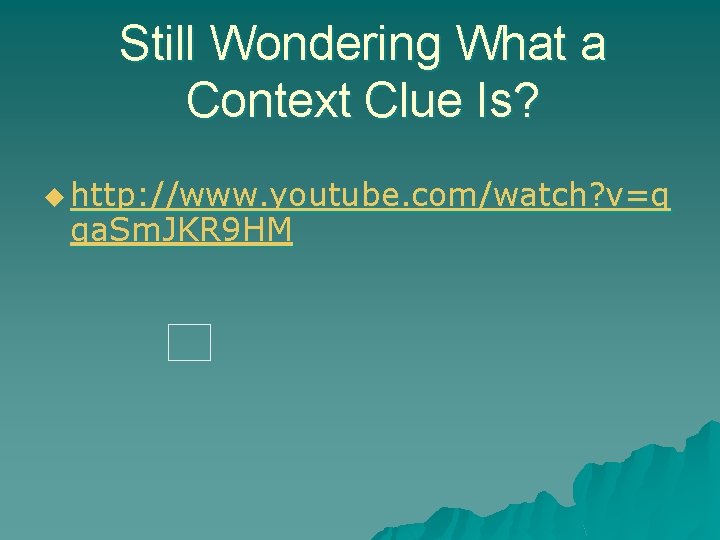 Context Clues You be the Detective by Mrs