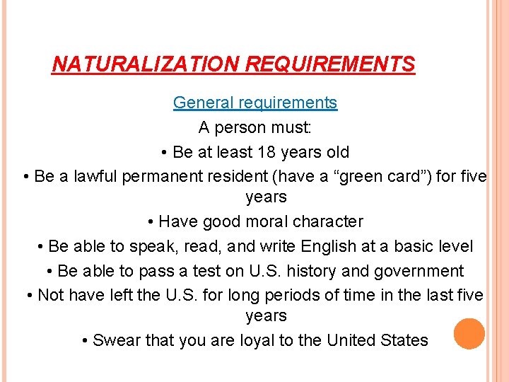 Citizenship and the Rights and Responsibilities come along