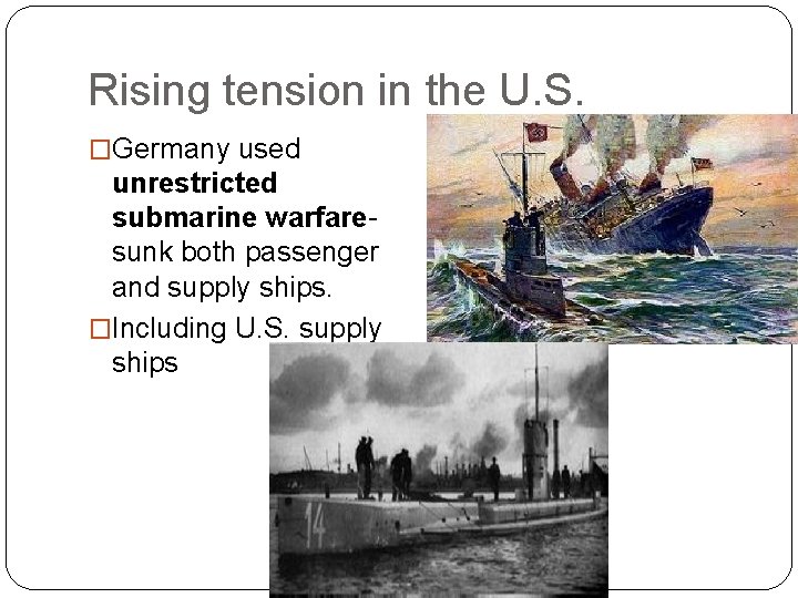 U S Enters World War 1 Major battles