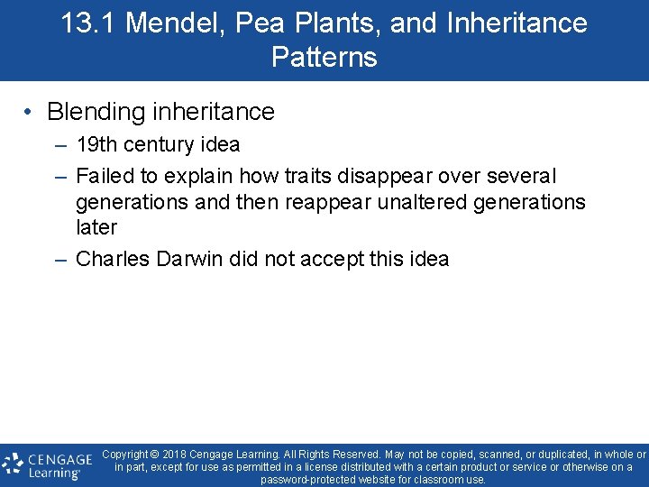 Biology Concepts Applications 10 Edition Chapter 13 Patterns