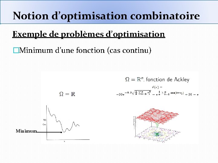 Chapitre 1 Introduction Plan Introduction Notion doptimisation combinatoire