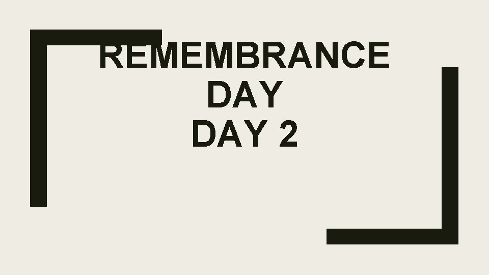 REMEMBRANCE DAY 1 THE PEACE BOOK BY TODD