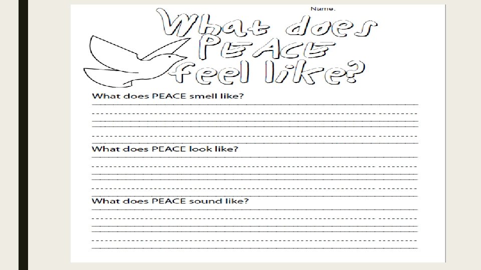 REMEMBRANCE DAY 1 THE PEACE BOOK BY TODD