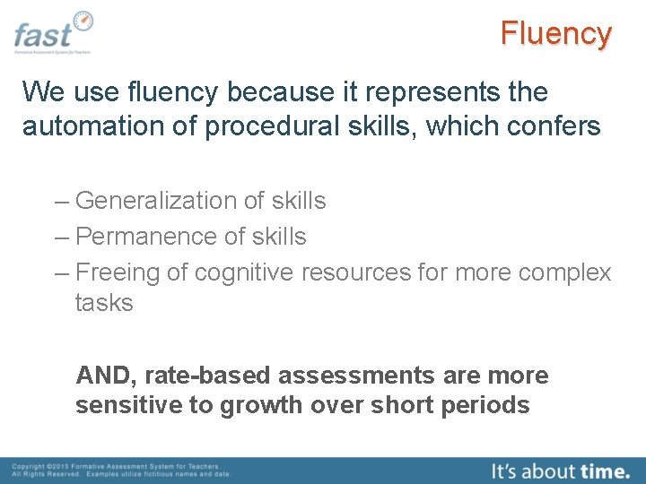 1 2 What is CBMReading is Curriculum Based