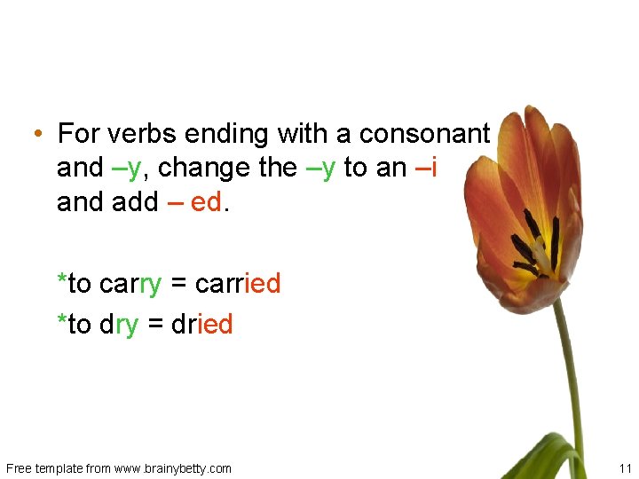 Verbs A Quick Review 1 Action Verbs Action