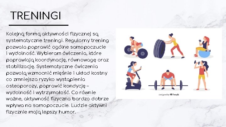 MOJA AKTYWNO FIZYCZNA PODCZAS PANDEMII Aleksandra Grzyb klasa