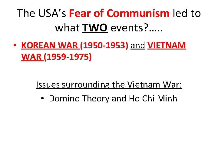 Rebuilding Japan Communism Korean War and Vietnam War