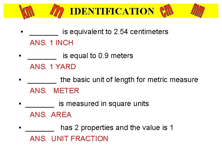 CHAPTER 2 LESSON 2 METRIC UNIT Prepared by