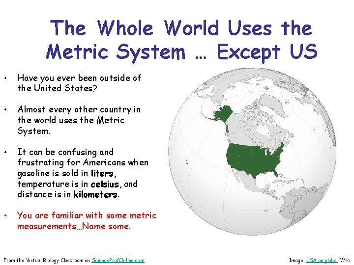 About Science Prof Online Power Point Resources Science