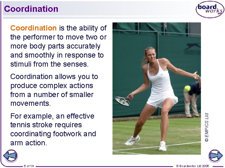 BTEC Sport Skill Related Fitness These icons indicate