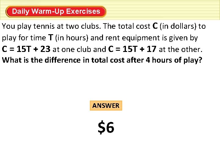 MS Algebra AFIF7 Ch 6 5 b Write