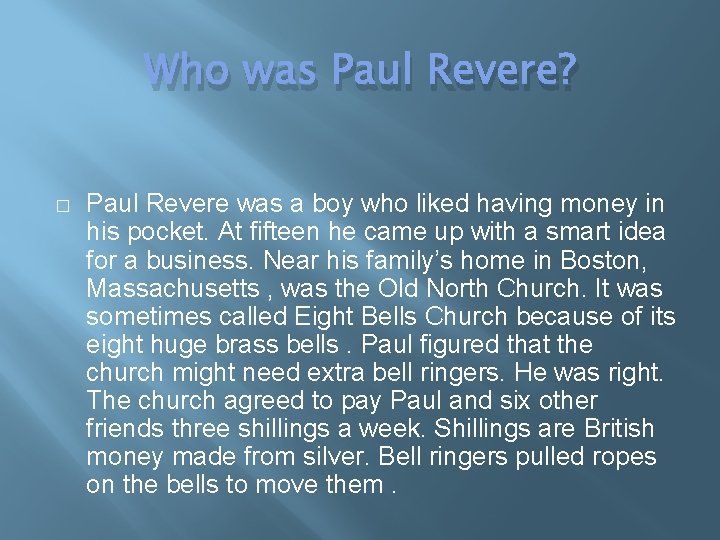 WHO WAS PAUL REVERE By Roberta Edwards Made