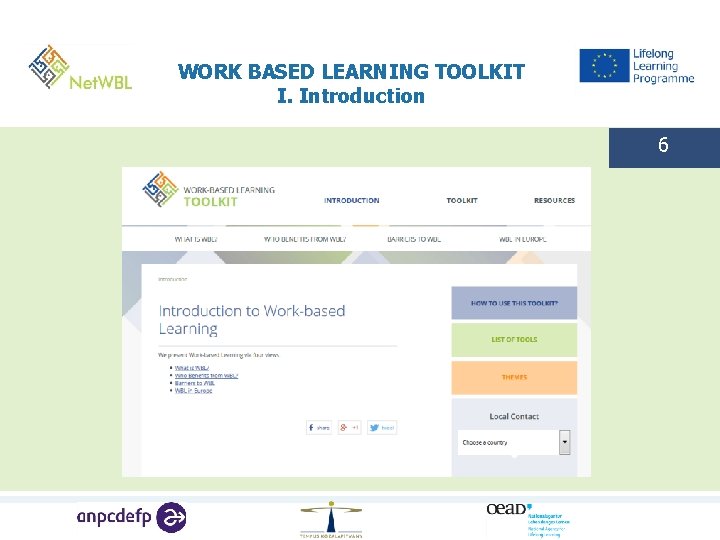 The Net WBL Thematic Network Work Based Learning