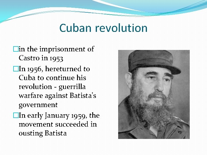Cold War History Cuba and the Missile Crisis