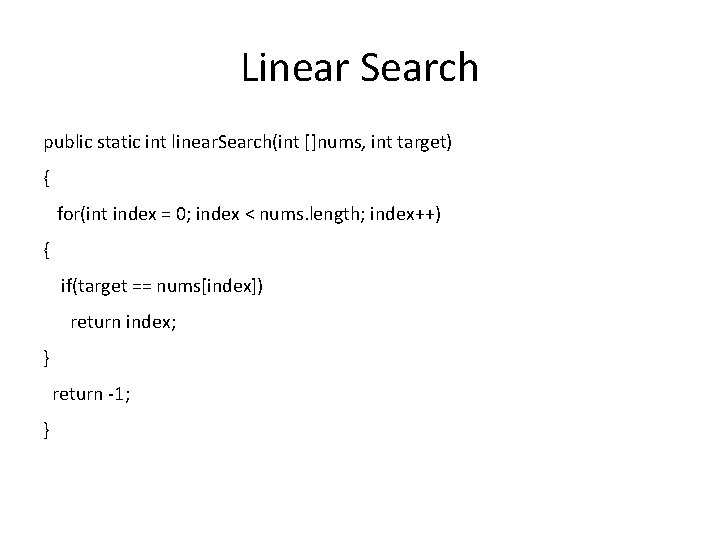 Big Oh Algorithms are compared to each other