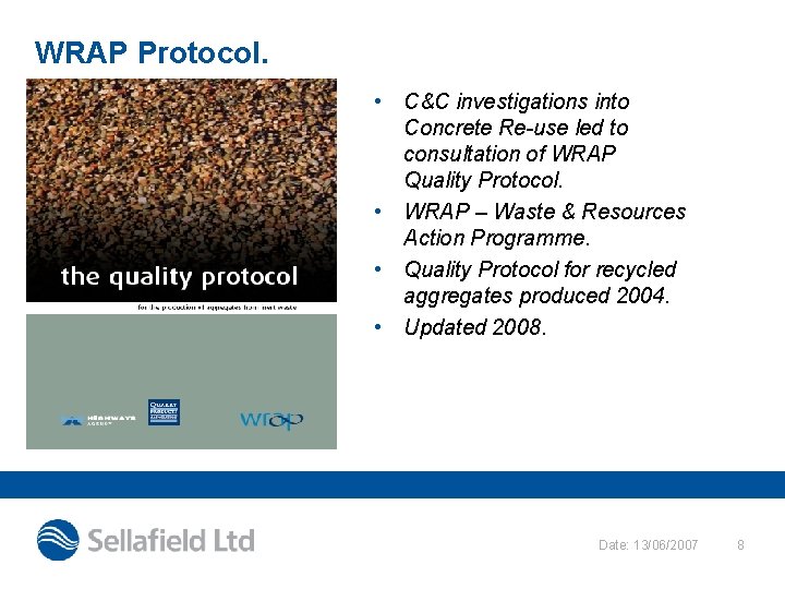 Sustainable practices relating to decommissioning of concrete structures