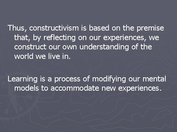 How People Learn and How People Teach Combining