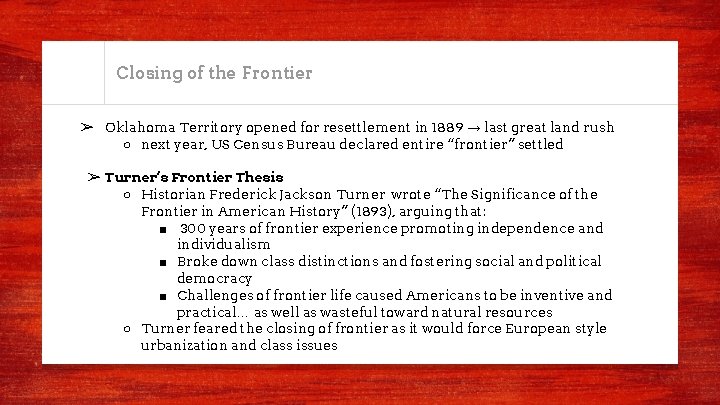 The Last West 1854 1890 The Republican Vision