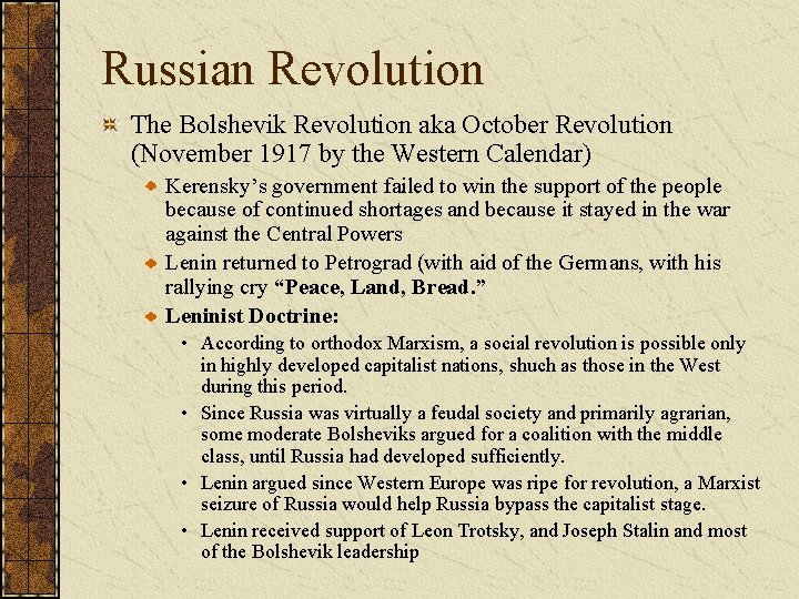 Chapter 25 2 The Beginning of the TwentiethCentury